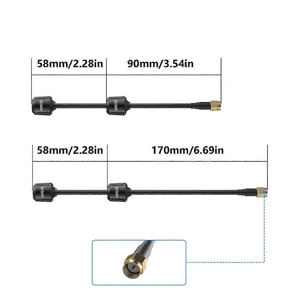 Optimals Reception 5.8G FPV Antennas LHCP SMA Double Antennas for FPV Systems | Fruugo UK