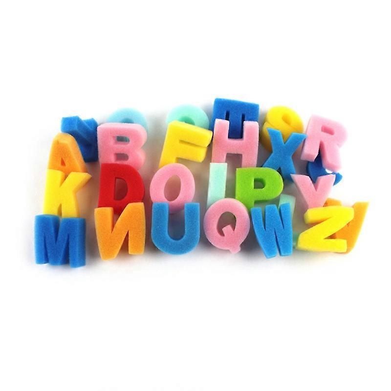 26Pcs/Set English Alphabet Letters Sponge Kids DIY Painting Crafts ...