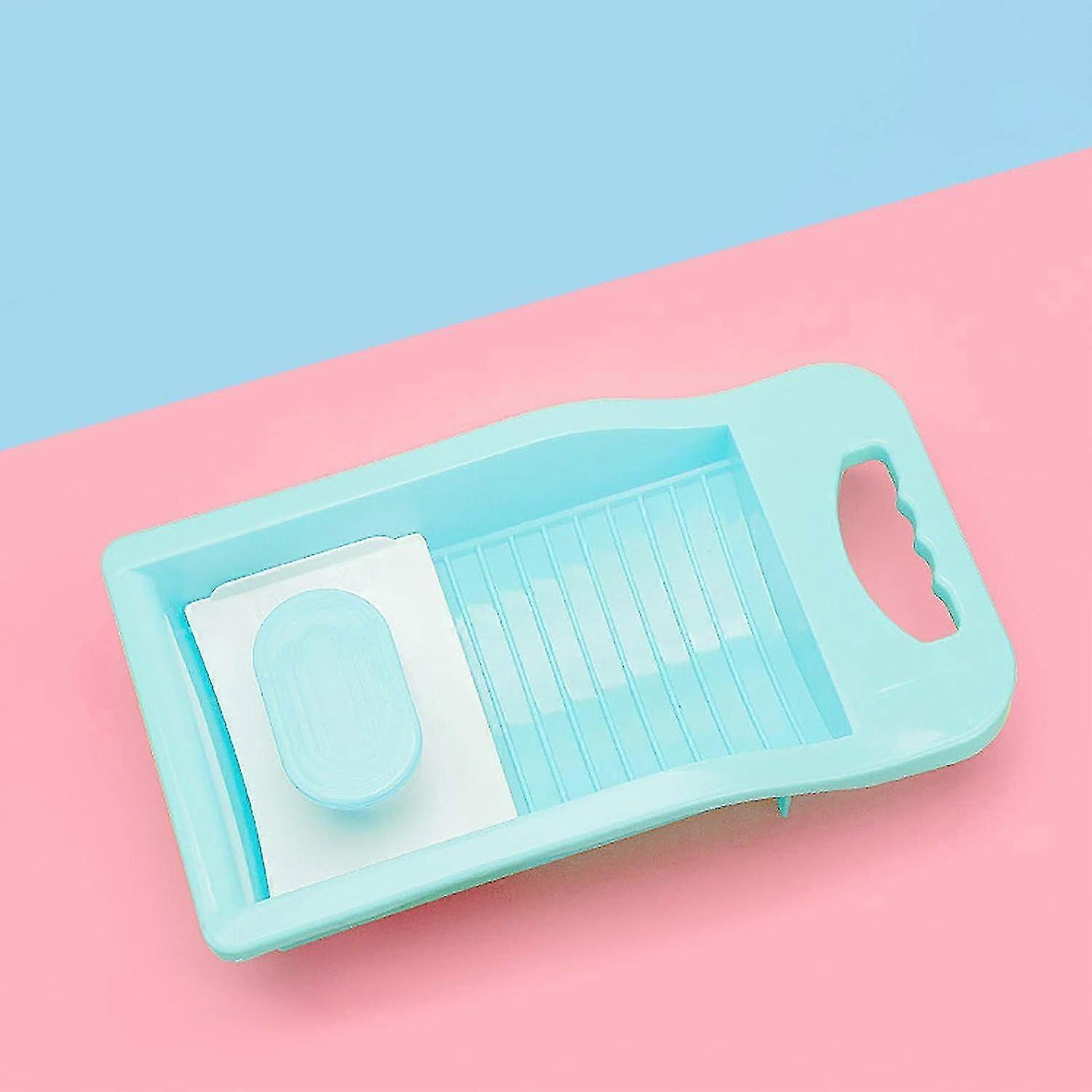 Plastic Laundry Washboard Personal Underwear Washboard Washing Board ...