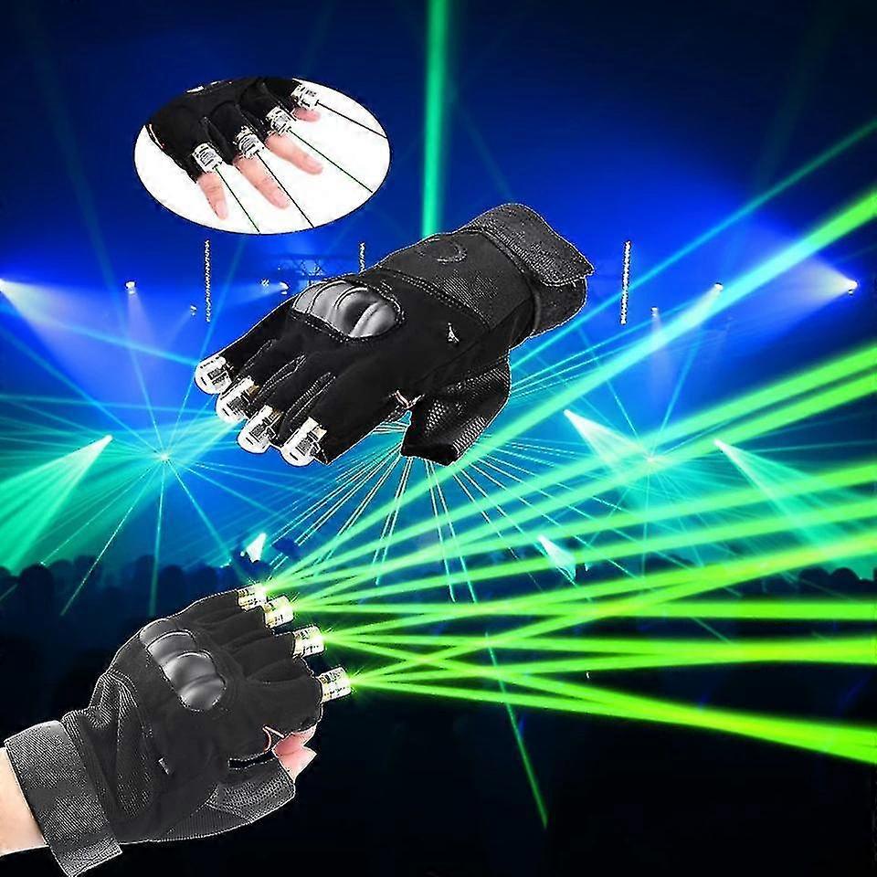 Rgb Laser Gloves Multi-line 4 Heads Disco Laser Dj Beam Stage Light For ...