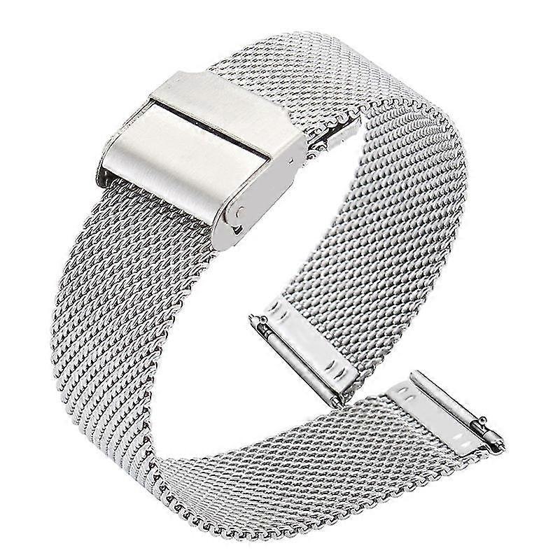 tainless Steel Mesh Watch Band for Mens Women, Quick Release Mesh Watch ...