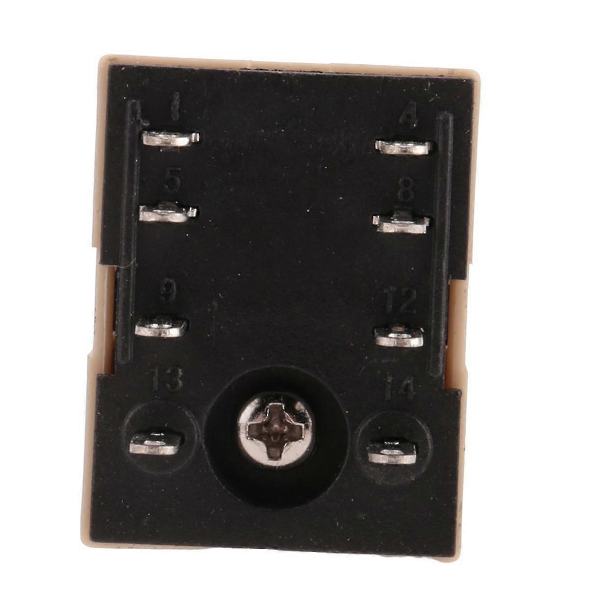 10S Delay Timer Time Relay H3Y-2 AC 220V 8 PIN Adjusting Knob Control ...