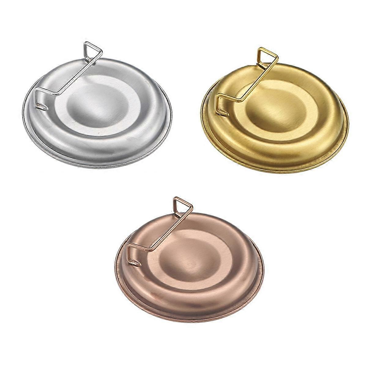 3Pcs Soup Shell Holder Cooking Spatula Spoon Rack Stainless Utensil ...