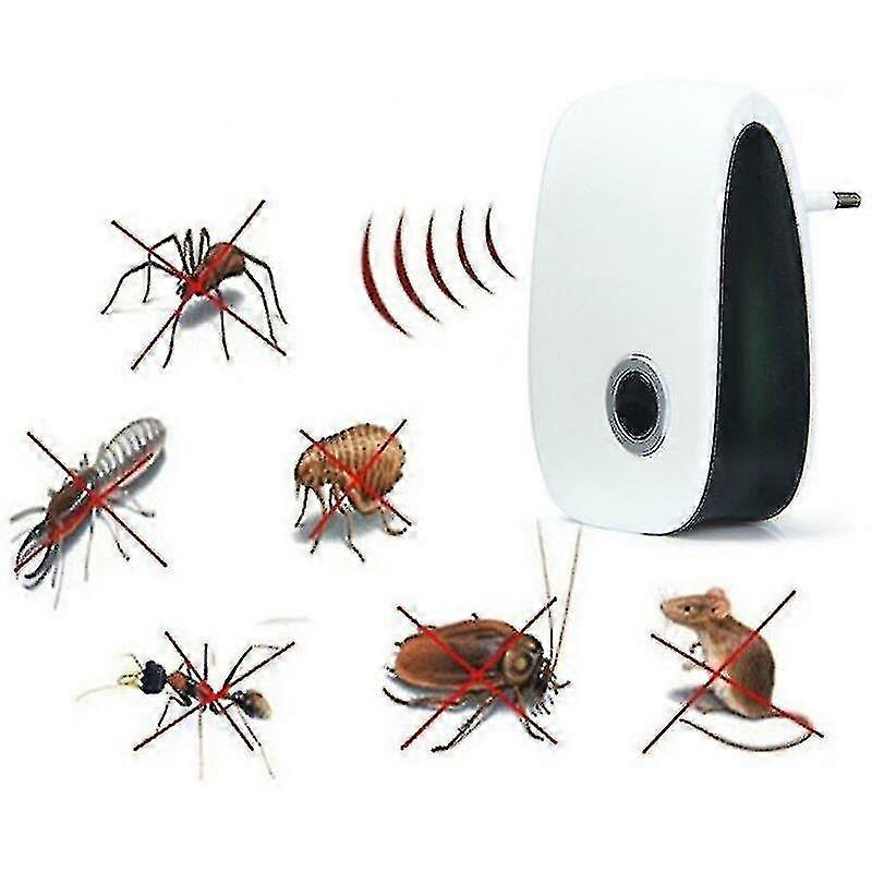 4x Powerful Ultrasonic Insect Repellent, Ultrasonic Repellent, Anti ...