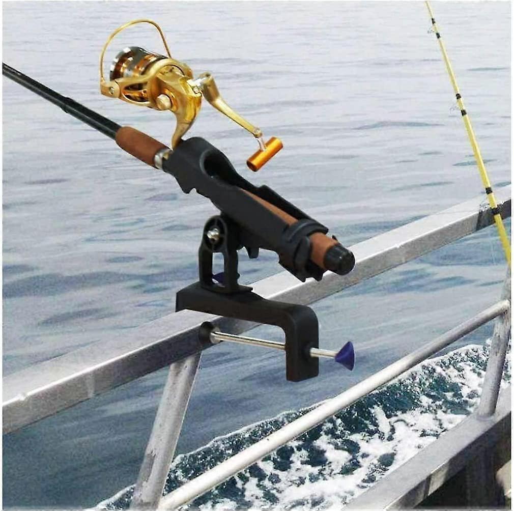 Fishing Rod Holder, 360 Degree Adjustable Boat Fishing Rod Holder with ...
