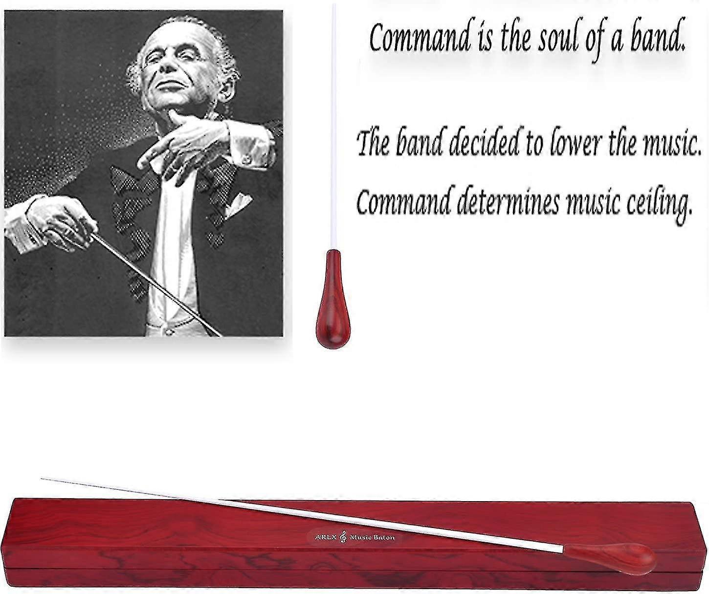 Music Conducting Baton Orchestra Baton Rosewood Handle Baton With ...