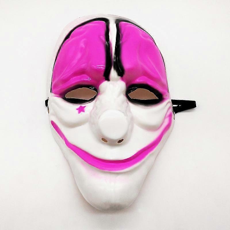 Halloween Hot Scary Clown Payday 2 Mask Cosplay Masquerade Prop ...