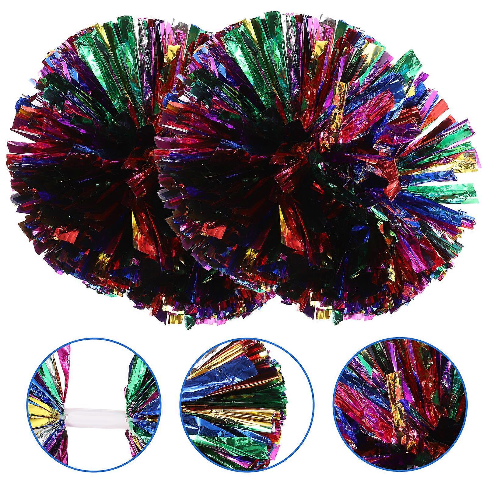 2pcs Handheld Cheering Props Gymnastics Cheer Pompom Props for Sports ...