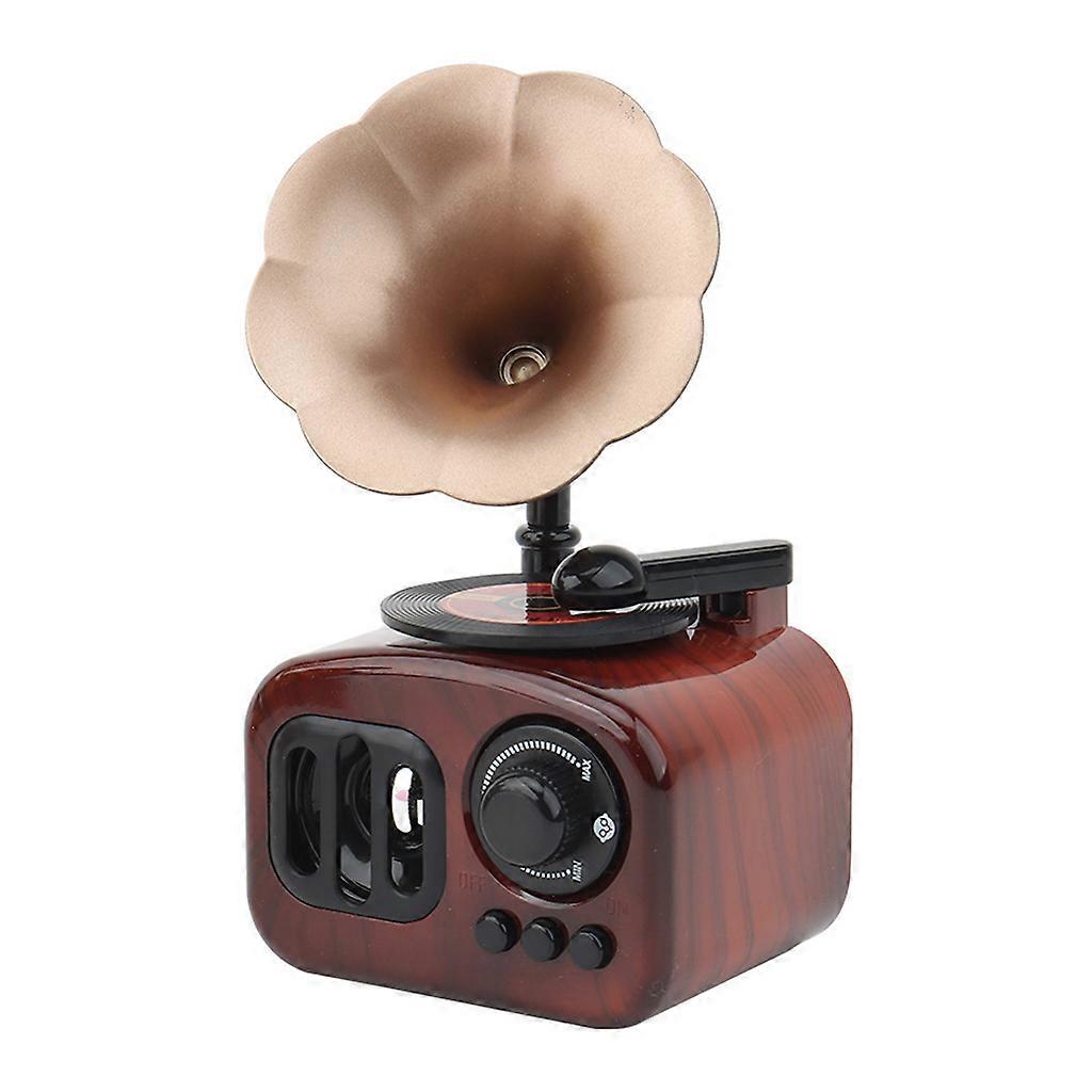Vintage Phonograph Shape Wind up Music Box for Creative Antique Retro ...