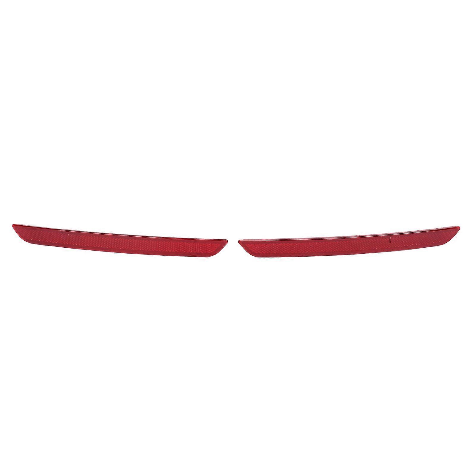 1 Pair Rear Bumper Reflector Lens 63147847233 Left Right Red Rear ...