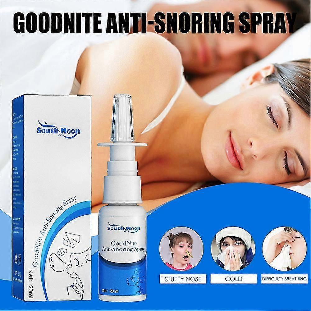 2X Anti-snoring nasal spray relieve nasal congestion discomfort clean ...