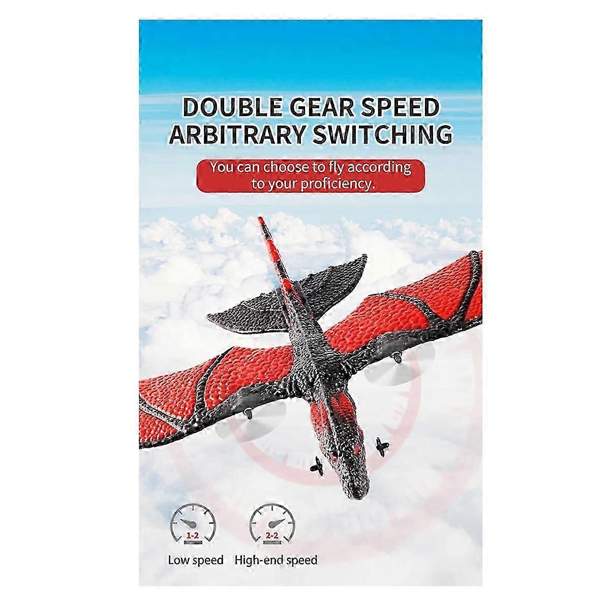 unique RC Plane 2.4G Simulated Flying Dragon Aircraft Remote Control ...