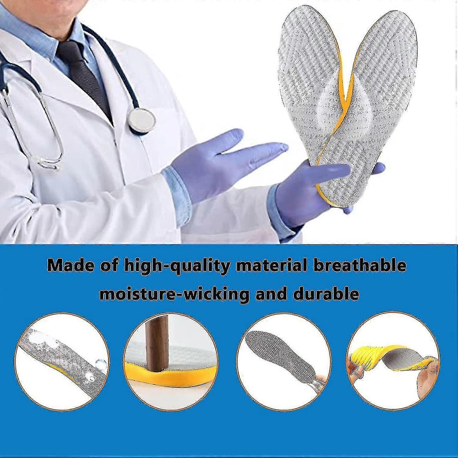 Supination Insoles For Over Supination & High Arch Support,orthotic ...