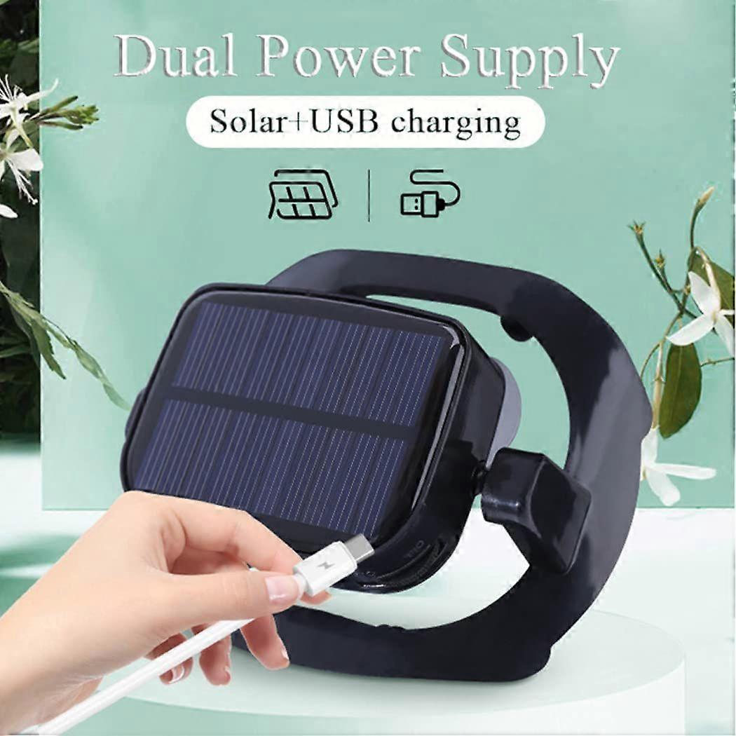 Mens Baseball Cap with Solar Fan, Summer UV Protection Wide Brim Sun ...