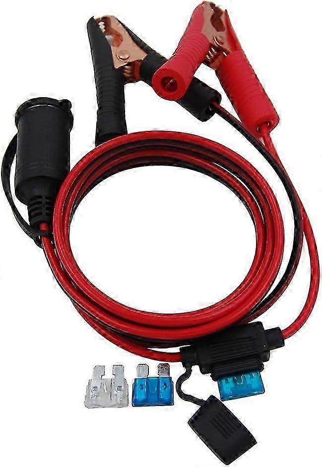 High quality 12V/ 24V Extension Cord Plug Socket with Battery Clamp ...