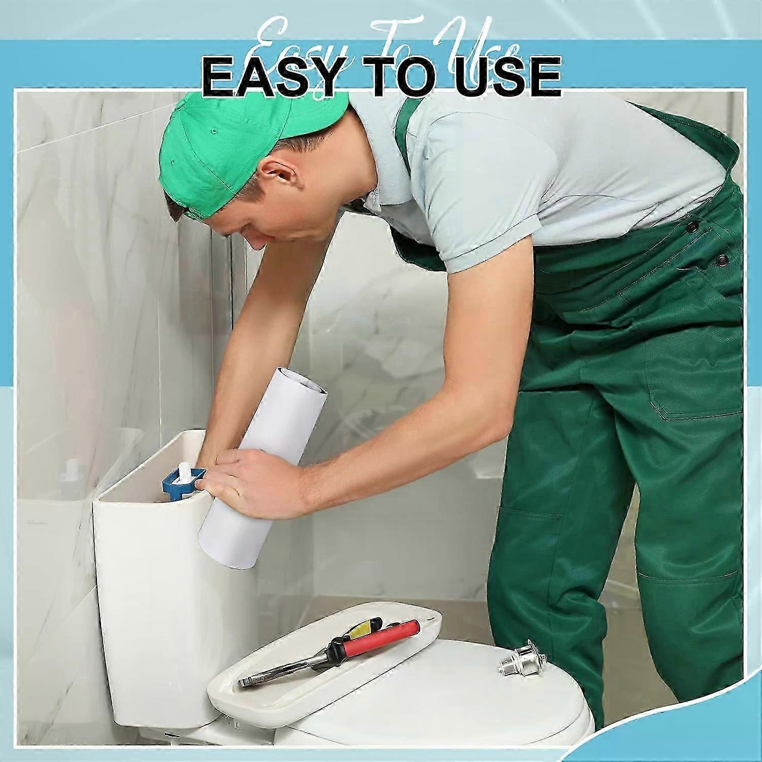 Self-Adhesive Toilet Tank Insulation Kit, 16x48 Inch Anti-Sweat Liner ...