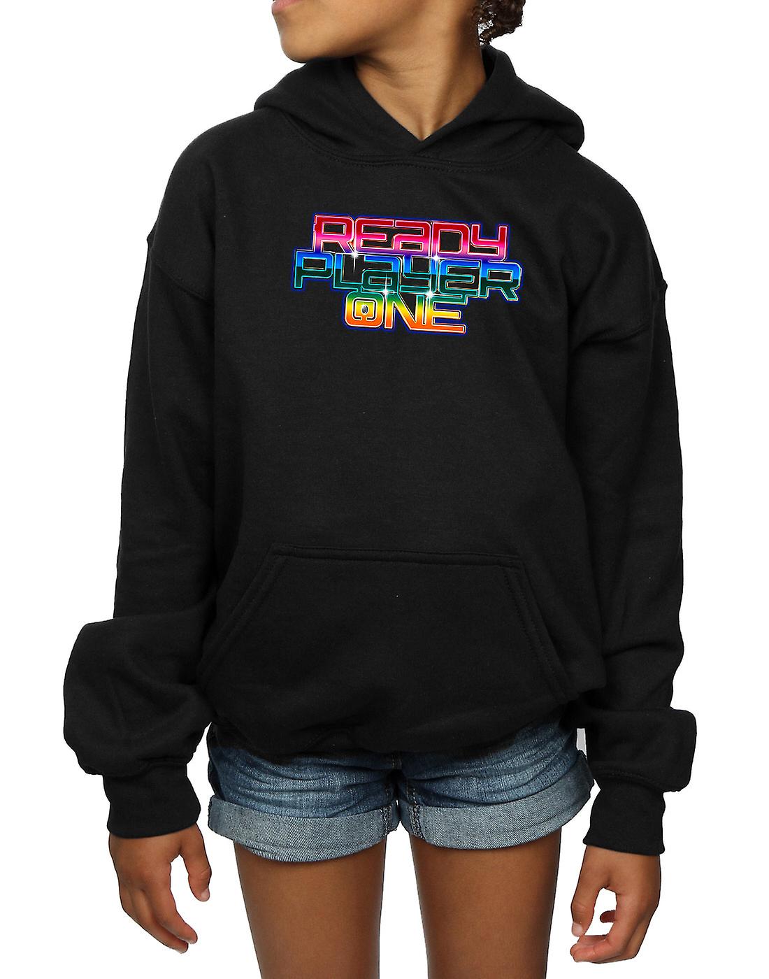 Ready Player One Girls Rainbow Logo Hoodie | Fruugo UK