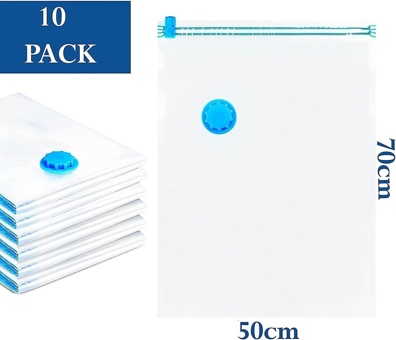 10 Pack 70x50cm Vacuum Storage Bags Air Tight Space Saver Vaccum For 10-pack-70x50cm-vacuum-storage-bags-air-tight-space-saver-vaccum-for