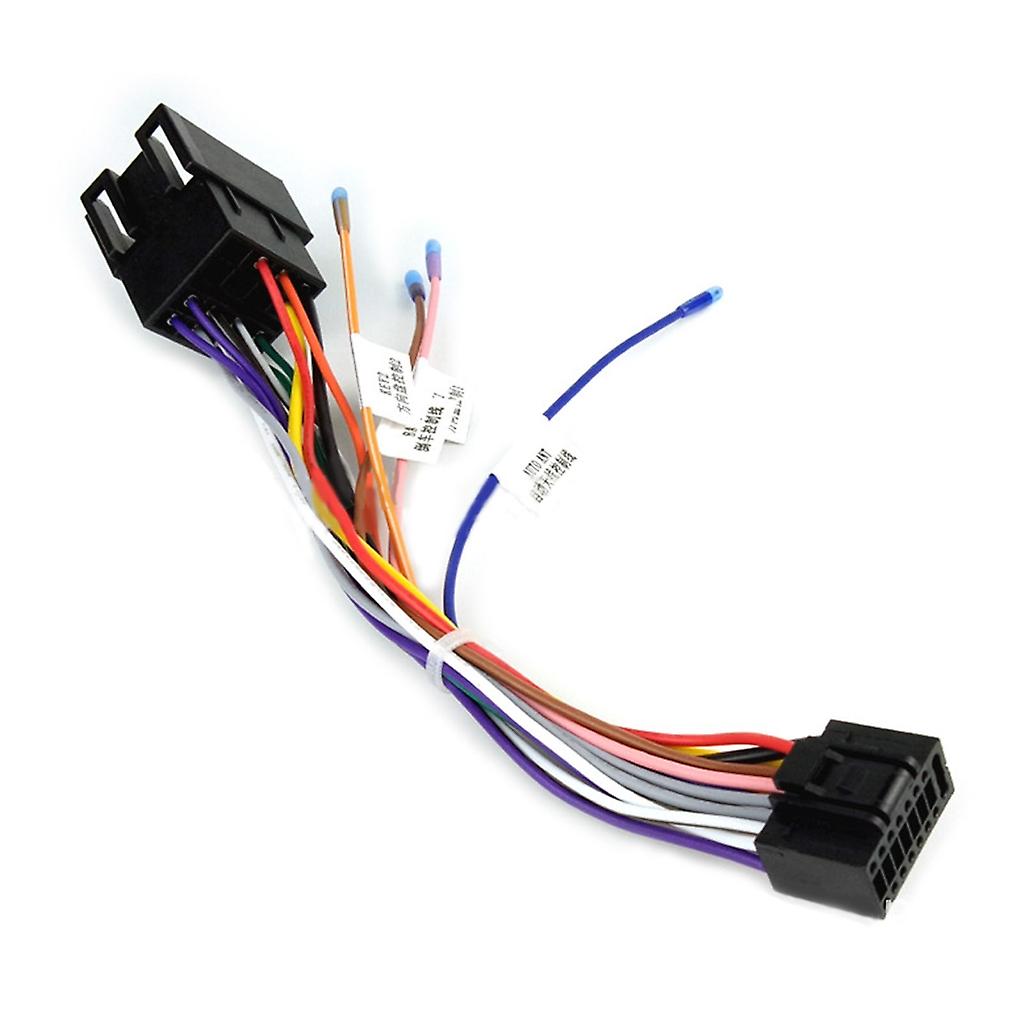 16 Pin to ISO Cable Adapter 16P Plug ISO Connector Wiring Harness ...