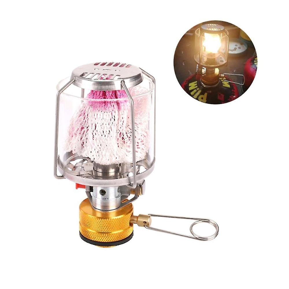Mini Gas Lamp Outdoor Camping Lantern Tent Lamp Flashlight Hanging Mini ...