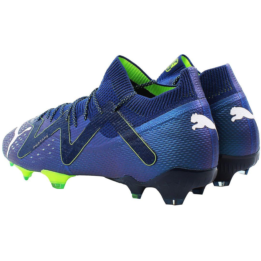 Puma Future Ultimate FG/AG Lace-Up Blue Synthetic Mens Football Boots ...
