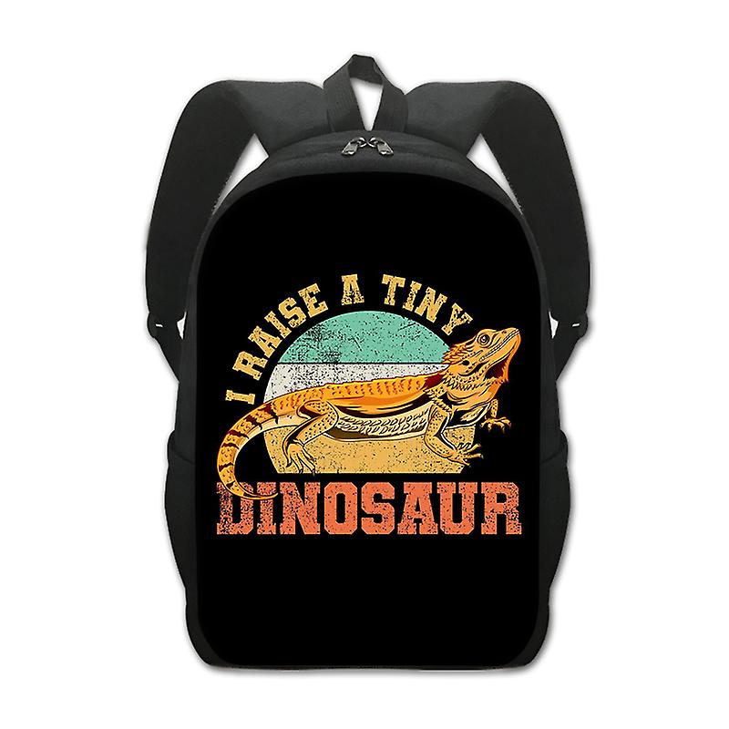 Crested Gecko / Bearded Dragon Backpack For Teenager Boys Girls Pet ...