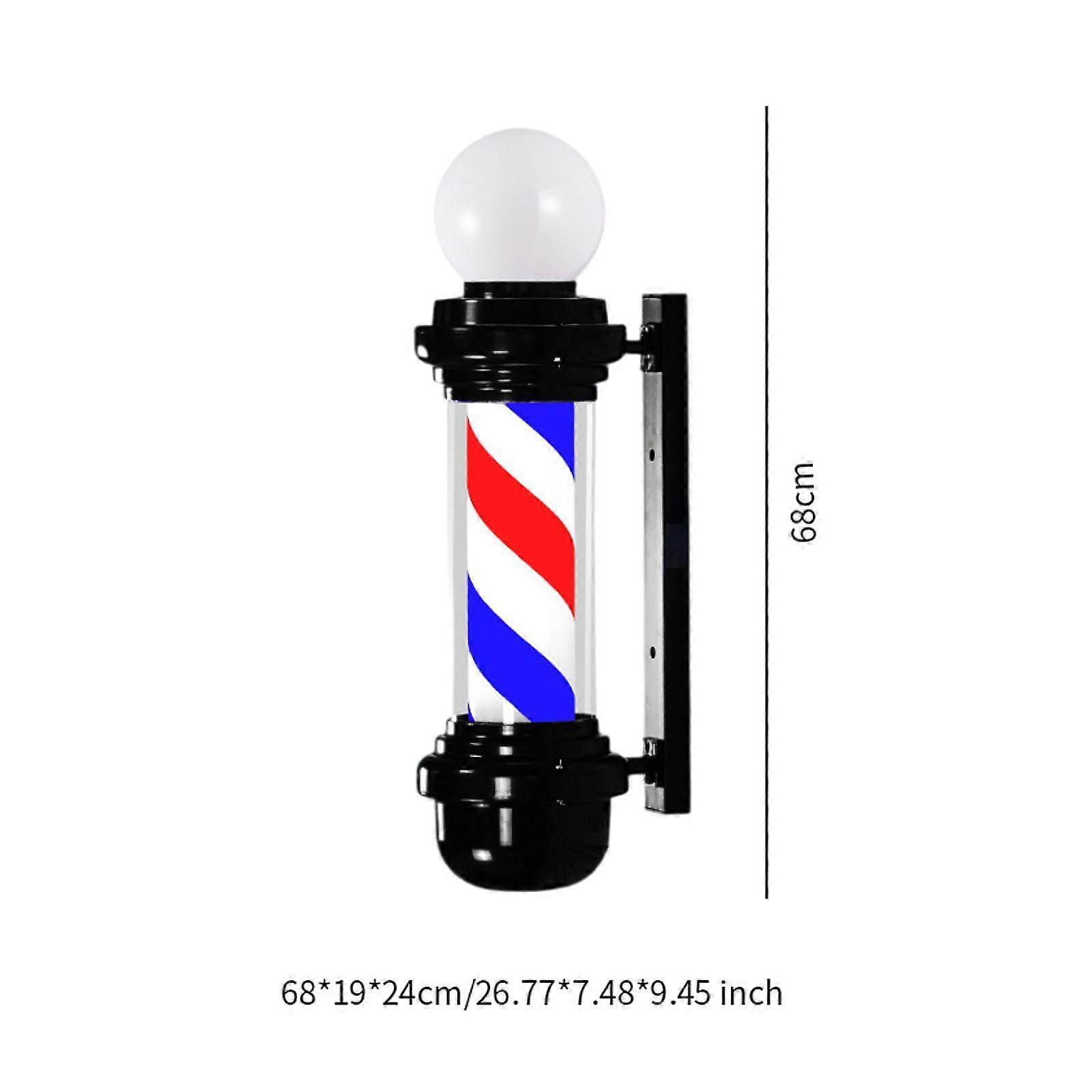 Barber Pole LED Light Hair Salon Signage Light for Barbershop Indoor ...