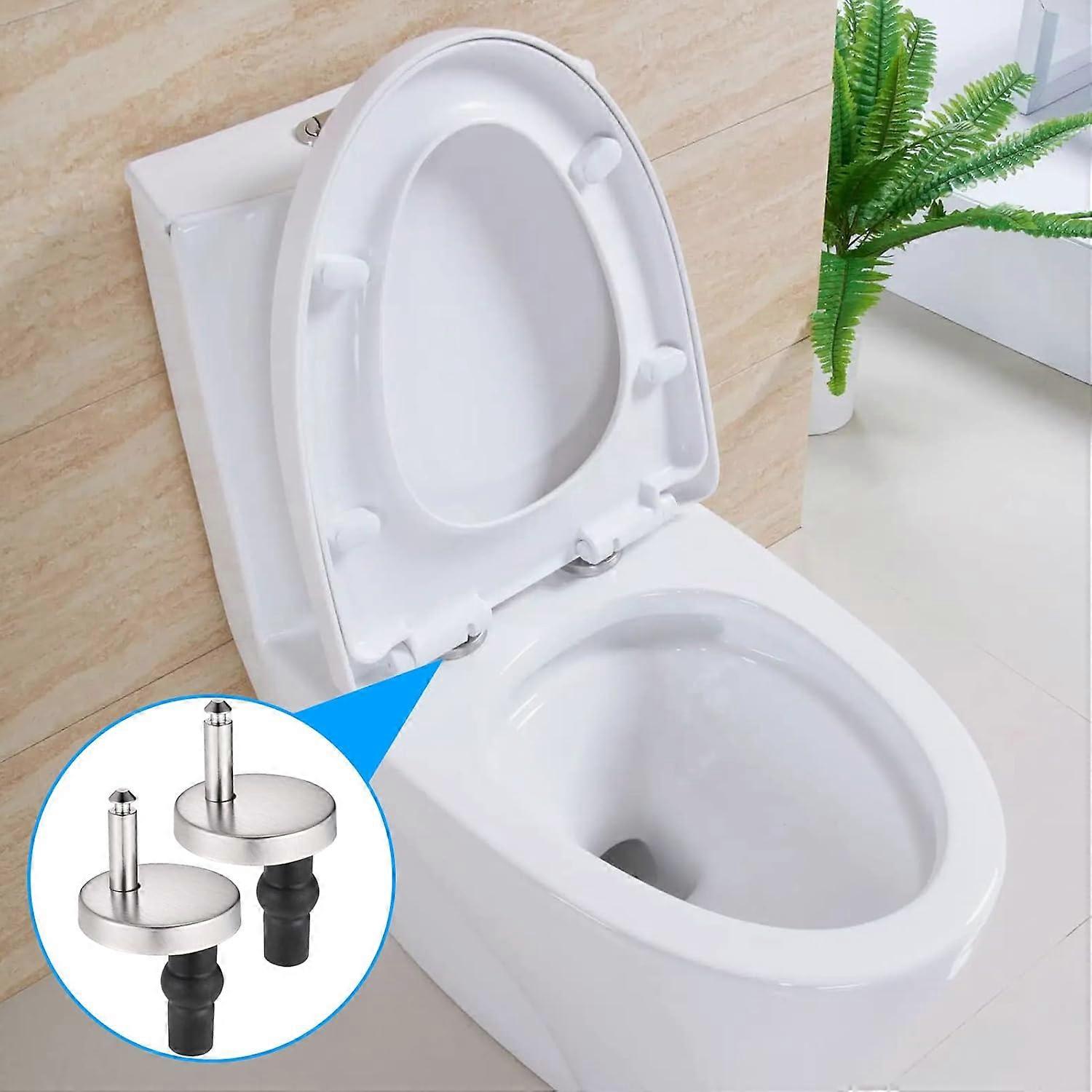 2Pcs Toilet Seat Fixing,Toilet Bowl Fixing,Universal Quick Release ...