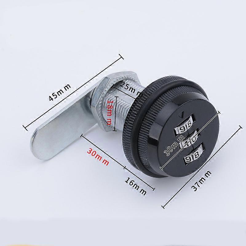 2 Pices Serrure Code Darmoires, Serrure Came Combinaison, Serrure Combinaison de Tiroir, pour ...