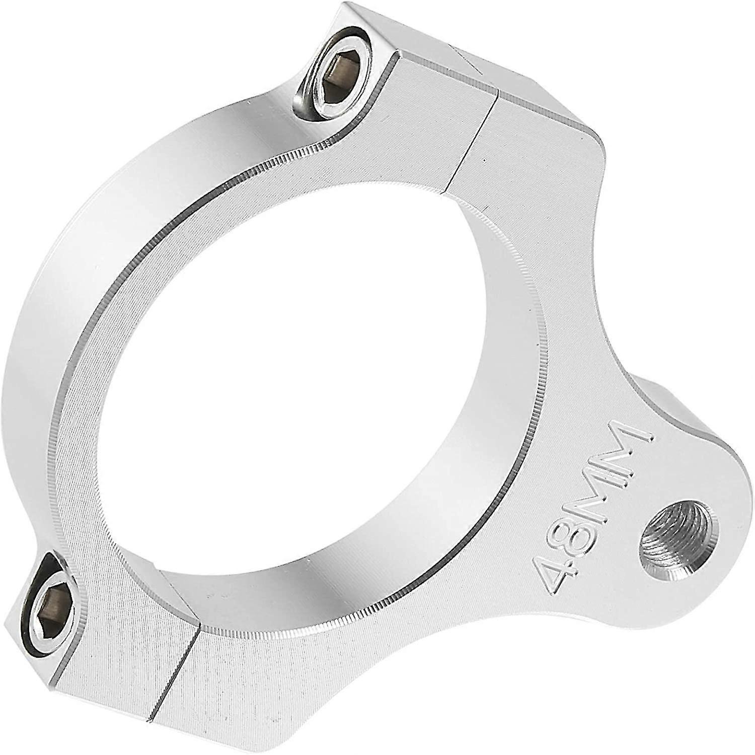 Fork Brackets Steering Damper Mounting Clamp Universal 48mmsilver1pcs ...