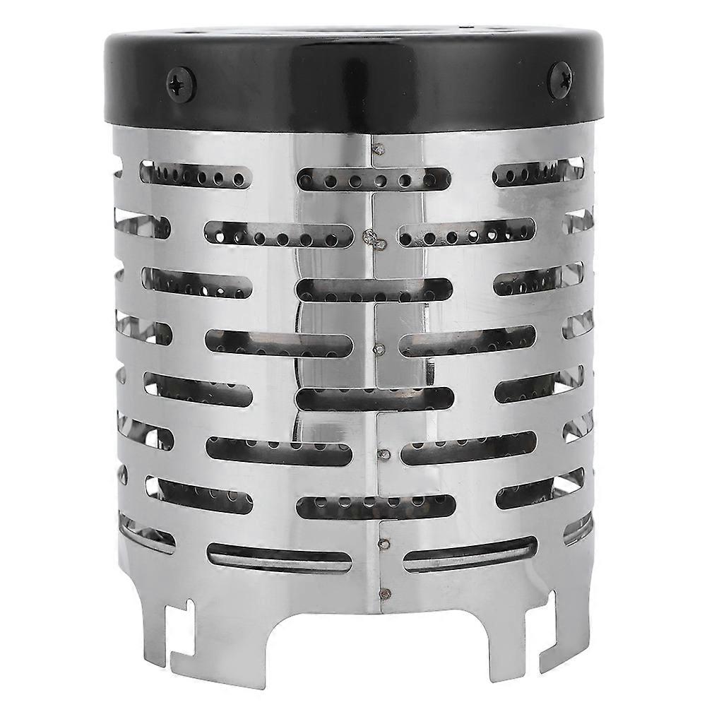 Mini Stove Heating Cover Stainless Steel Portable Warming Outdoor ...