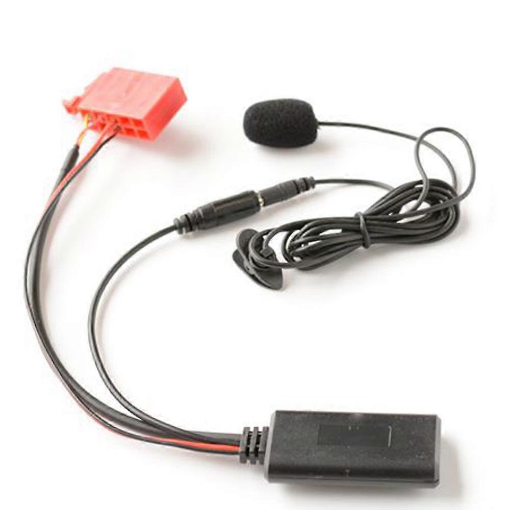 Car bluetooth Wireless Microphone Adapter Stereo AUX IN Music For ...