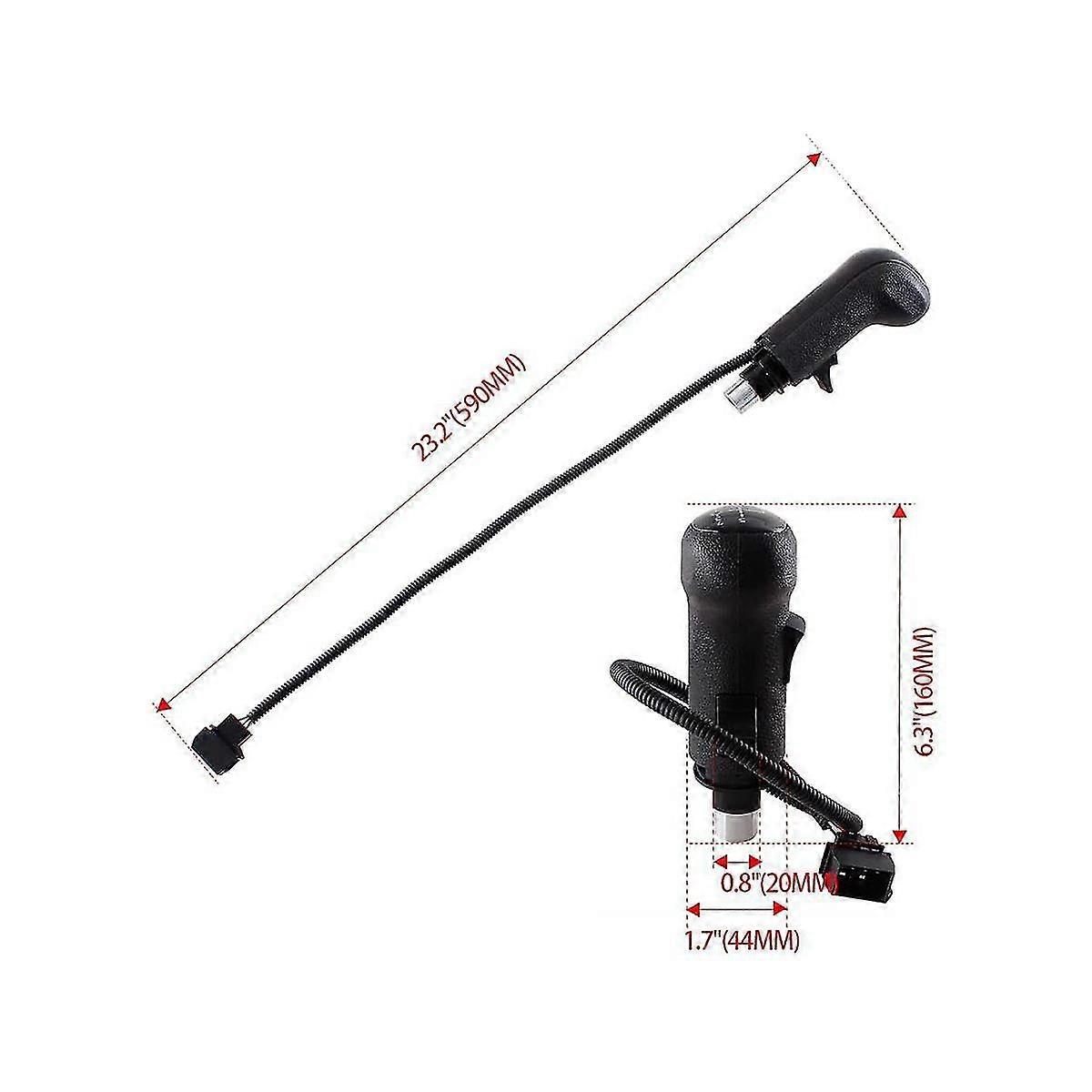 6pin 8 Speed Truck Electric Gear Shift Knob Gear Shifter Lever Head For ...