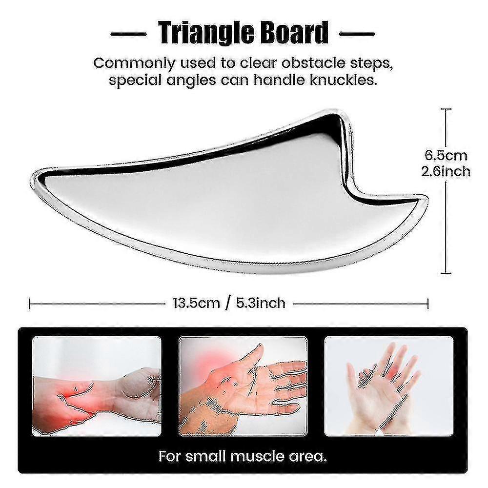 Stainless Steel Iastm Therapy Massage Tools Tissue Fascia Recovery ...