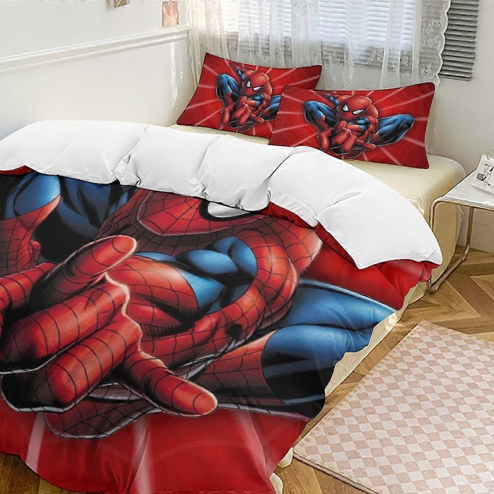 c431 Spider-Man Bedding Comforter Sets, 3-Piece Bedding Set Soft Warm ...