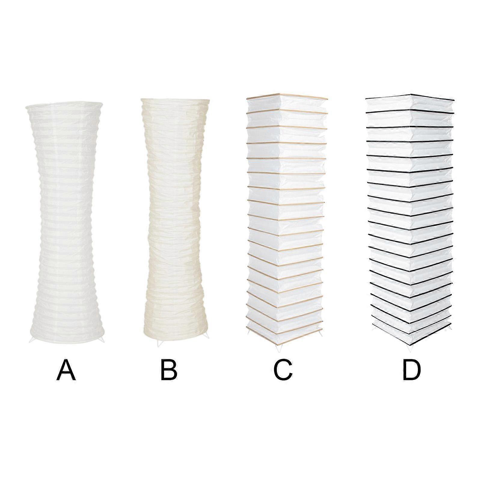 Japanese Style Rice Paper Floor Lamp Shade Standing Light Cover ...