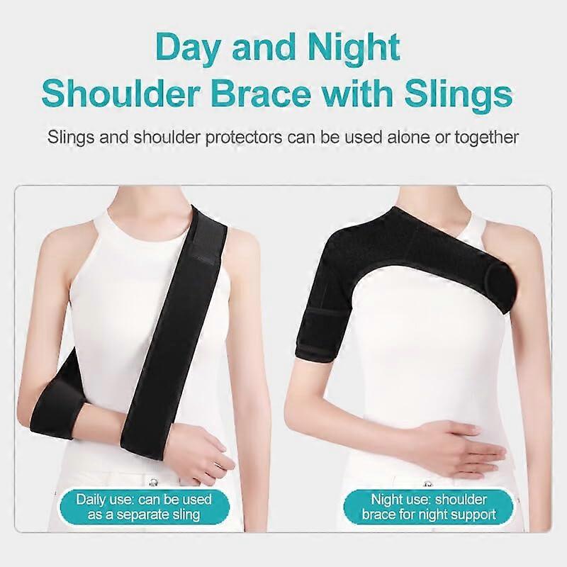 Shoulder Brace Arm Sling for Shoulder Injury, Rotator Cuff Support ...