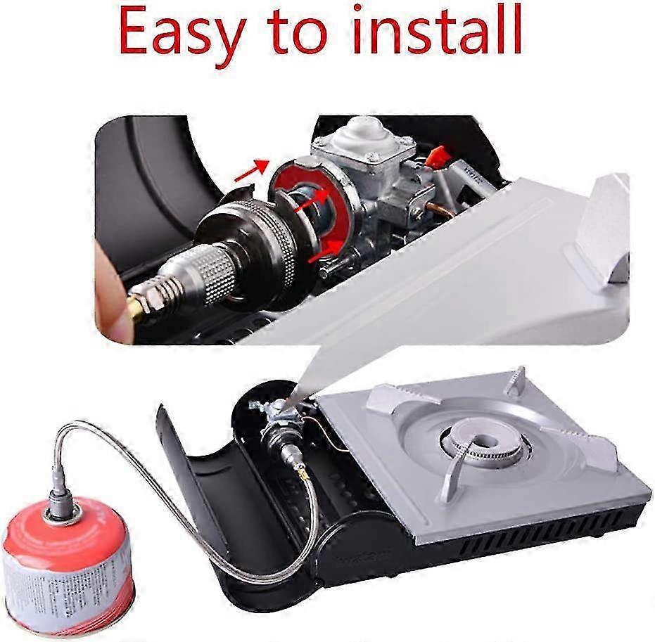 Adapter Camping Gas Convertor Stove Connection for Canister Butane ...