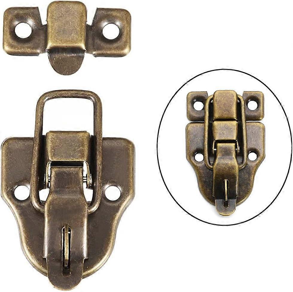 12 Pieces Retro Latches, Wooden Latch Clasp, Box Latches Buckle, Hasp ...