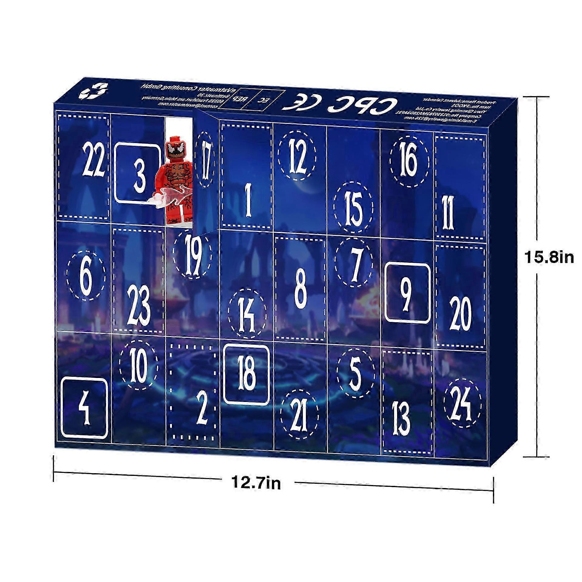 Christmas Advent Calendar New 24 digital countdown blind box assembly ...
