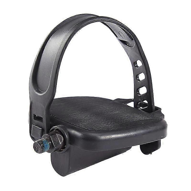 1 Pair Exercise Bike Pedals With Non-slip Stationary Bike Straps - 1/2 ...