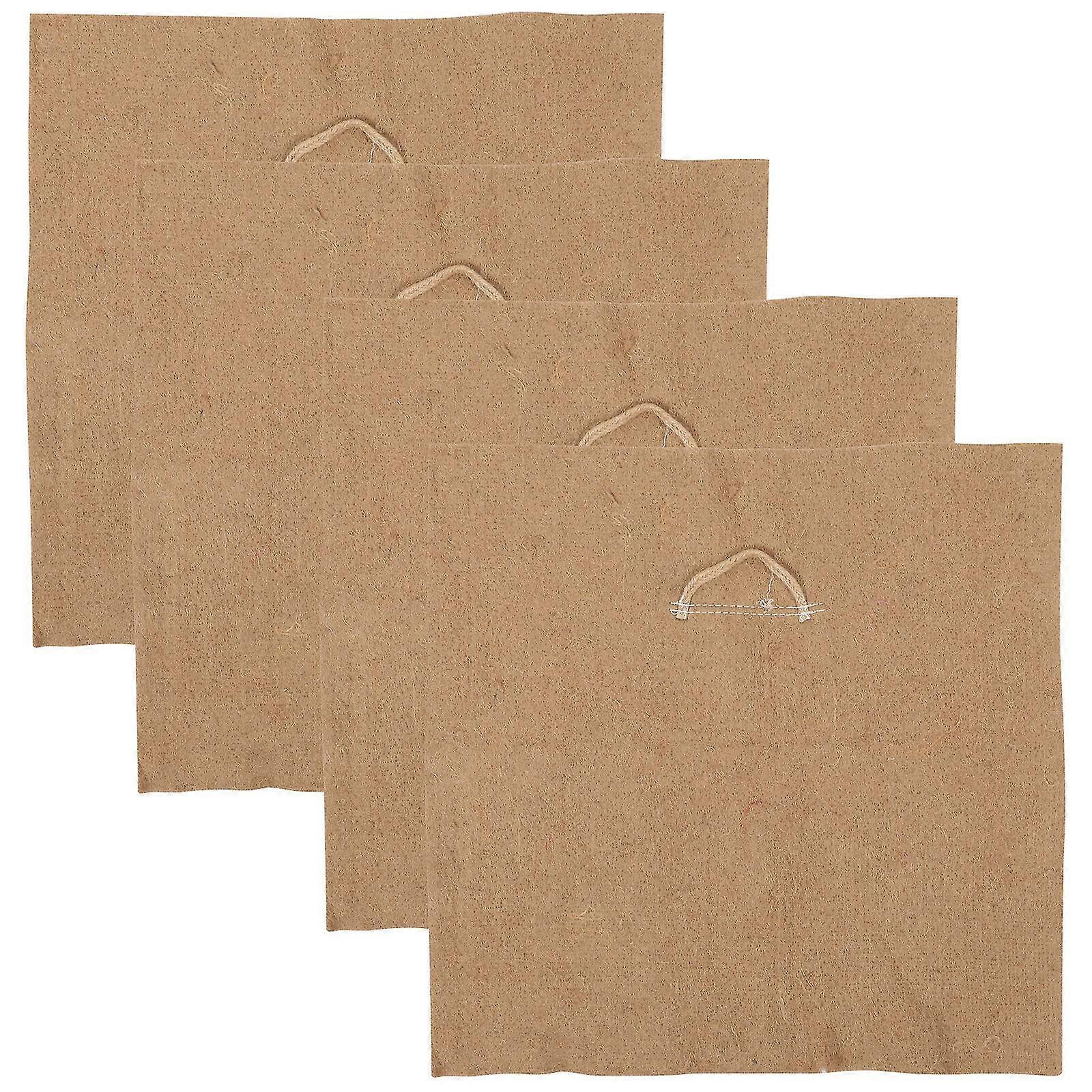 4Pcs Microgreens Seed Papers Seeding Tray Paper Seeding Tray Pad Jute ...