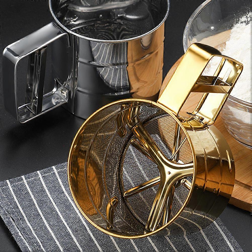 Powdered Sugar Shaker Kitchen Sifter Flour Strainer Cake Sifter Baking ...