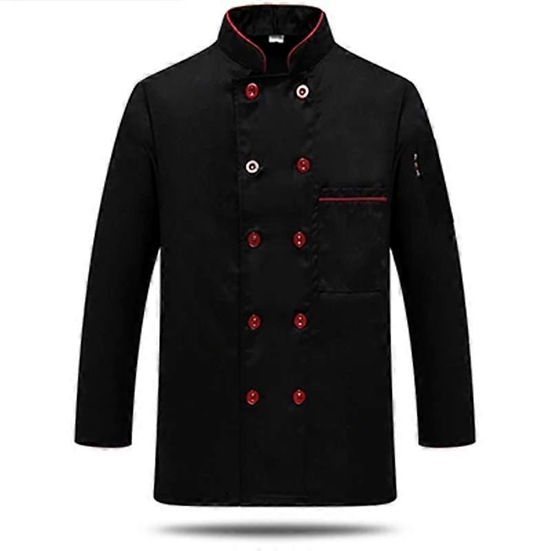 Western Hotel Chef Jacket Food Service Long Sleeved Restauant Chef ...