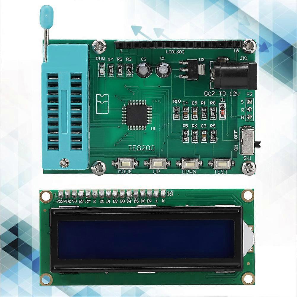 IC Tester 74 40 45 Series lC Logic Gate Tester Digital Meter TES200 ...