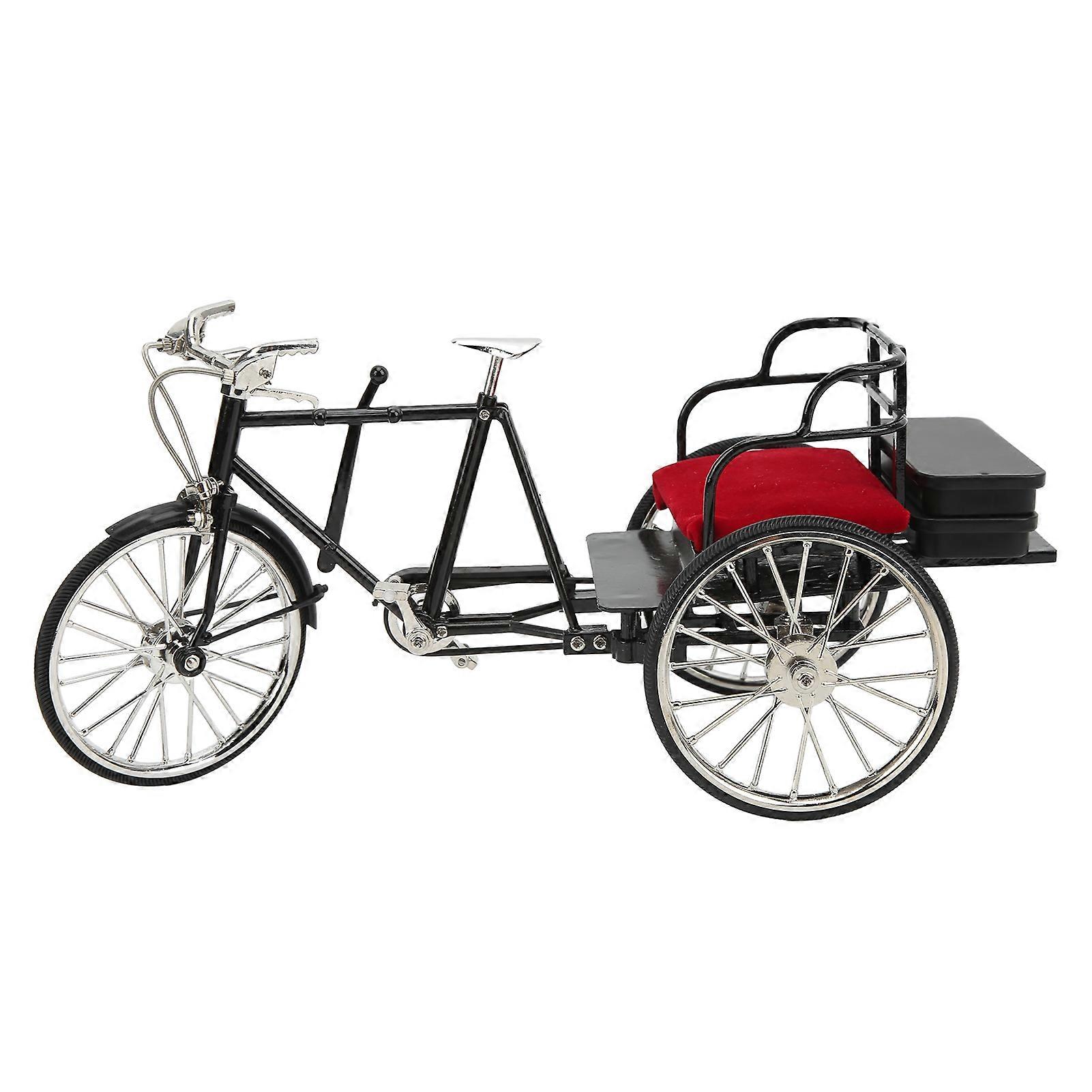 Retro Cycle Rickshaw Model Beautiful Easy Assembly Vintage Bike Model ...