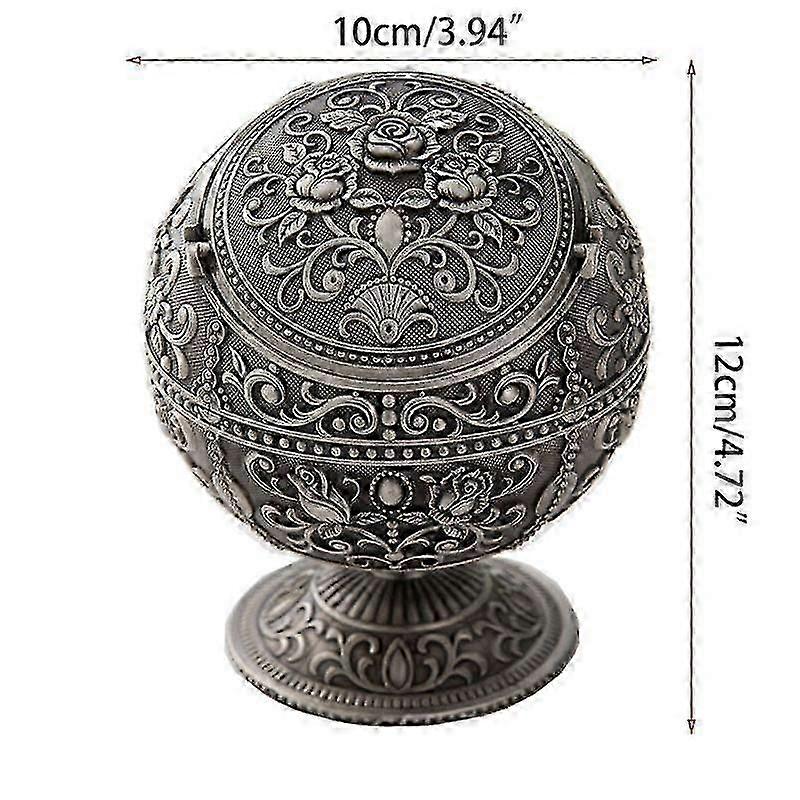 Windproof Ashtray With Lids Metal Vintage Cigarettes Ashtray For ...