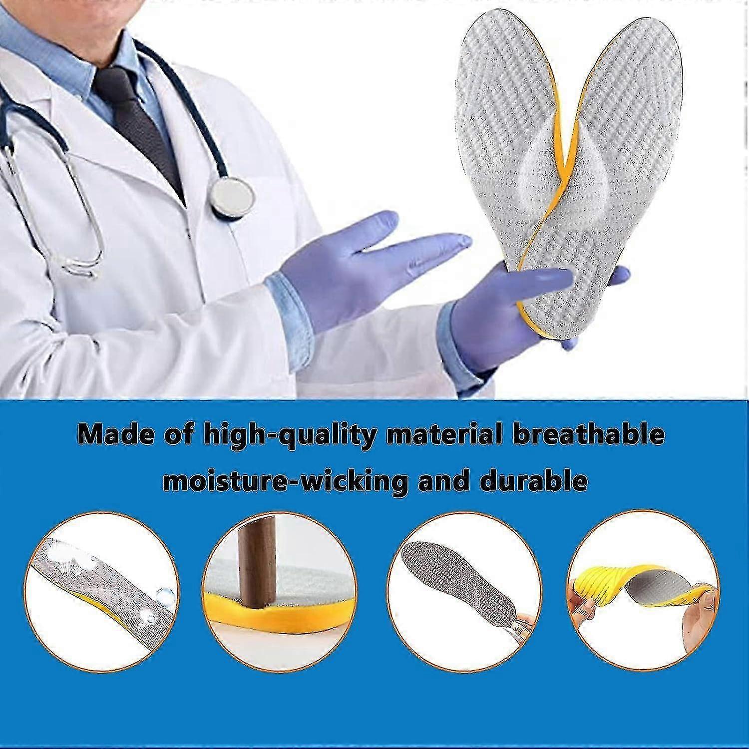 Supination Insoles For Over Supination & High Arch Support,orthotic ...