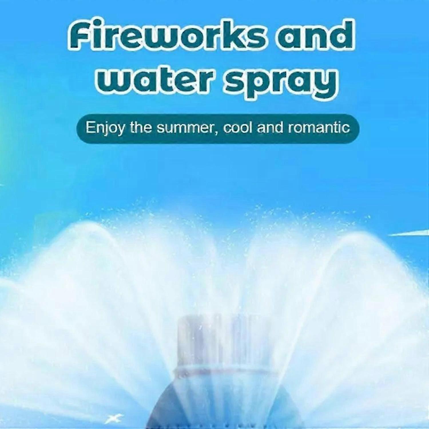 Water Fireworks Toys, Firework Water Gun, Outdoor Water Spray Sprinkler ...