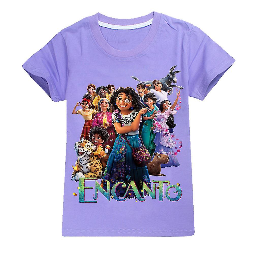 Encanto Trykt Kort rmet T shirt B rnetoppe F dselsdagsgaver T shirt